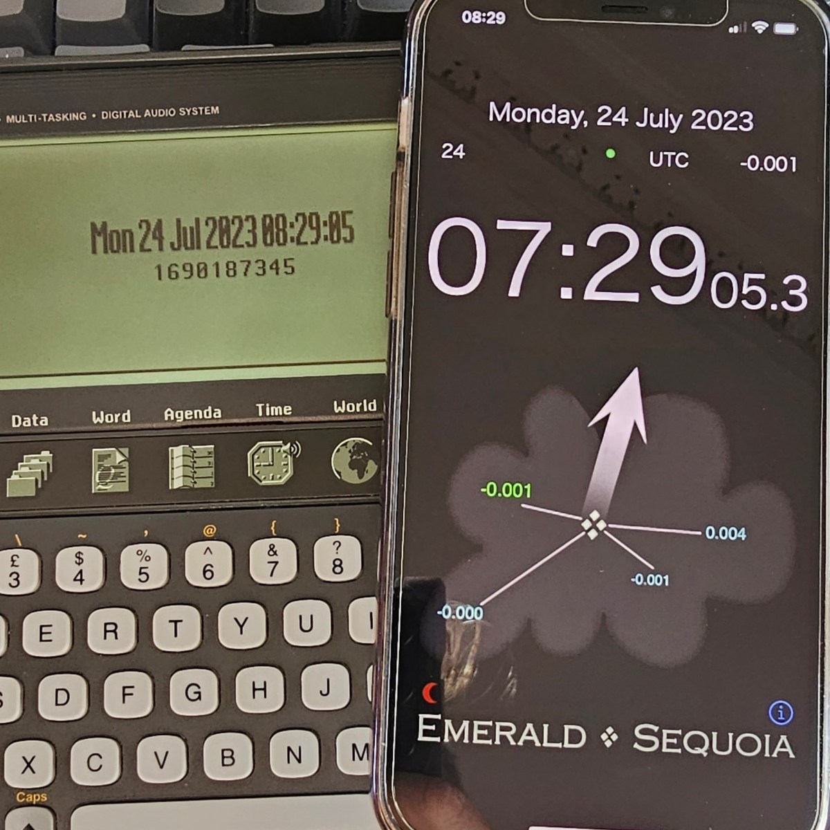Setting a 1990s PDA clock via GPS – Room 7609
